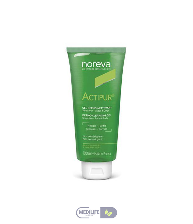 NOREVA gel dermo- nettoyant ACTIPUR 100ml – Medi life