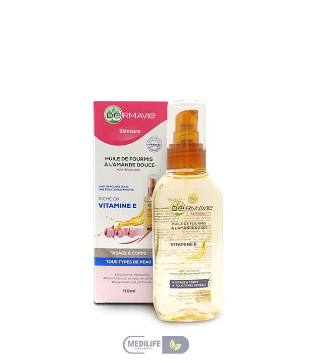 Dermavie Huile De Fourmis A L’amande Douce – Medi life